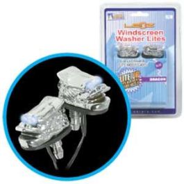 Aerpro White LED Dragon Wiper Washer Jet