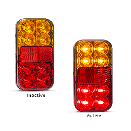 LED 12-24V Combination Tailight (150 X 80 X 29mm)