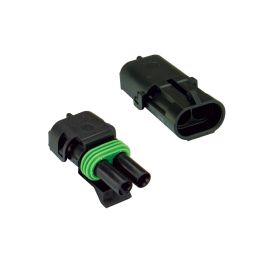 Quikcrimp 2 Pin Weatherpack Connector Kit (Pack Of 2)