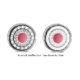 LED 12-24V Reverse Light With Reflector (125mm X 40mm Round)
