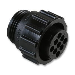 9 Pin Circular Plastic Connector Plug