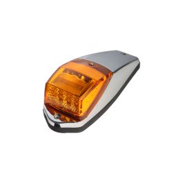 Lucidity 12-24V Amber LED Roof Marker Light With Chrome Housing