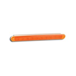 LED 12V Amber Sequential Indicator Light (237 X 25 X 19mm)