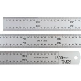 Toledo 1500mm Single Sided Metric Ruler