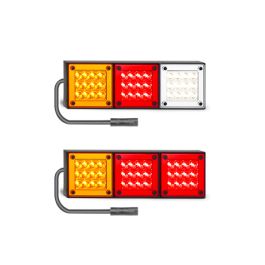 LED 12-24V Lh Combination Tailight With Reverse Light & Plug Assembly