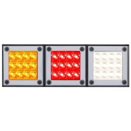 LED 12-24V Combination Tailight With Reverse Light (Blister Pack Of 1)