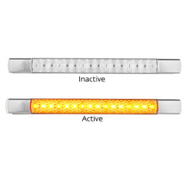 LED 24V Slimline Indicator Light (285 X 25 X 10mm)