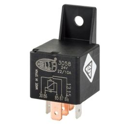 Hella 24V 22/10A Diode Protected Change Over Relay