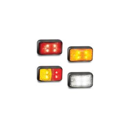 LED 10-30V Red/Amber Side Marker Light (58 X 35 X 19mm)