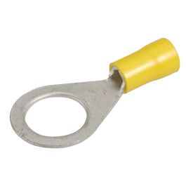 Narva Yellow 13mm Eye Crimp Terminal (Blister Pack Of 12)