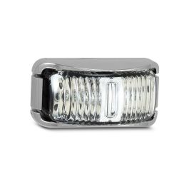 LED 12-24V Red/Amber Side Marker Light With Chrome Base (Pack Of 10 ...