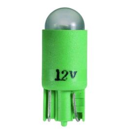 Narva 12V T-10mm Green LED Wedge Globe (Blister Pack Of 2)