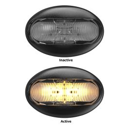 LED 12-24V AMBER SIDE DIRECTION INDICATOR LIGHT