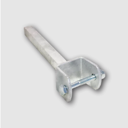 Ark 8" Angled Wood Yoke Stem With Bolt & Nut