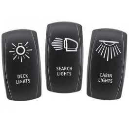 Narva Deck Lights, Search Lights & Cabin Lights Rocker Switch Actuator ...