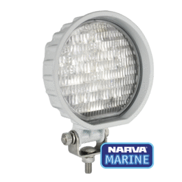 Narva 24V LED Trapezoidal Beam Work Light With White Body