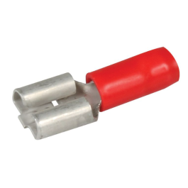 Hella Red 6.3mm Female Blade Crimp Terminal (Blister Pack Of 18)