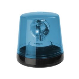 Narva 12-24V Optimax Giant Blue Rotating Beacon Flange Base