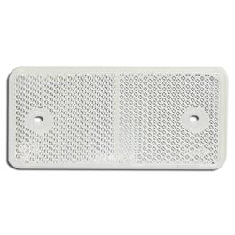 LED Self Adhesive White Reflector With 2 Mounting Holes (94 X 44 X 8mm ...