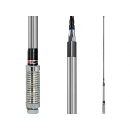 GME 6.6dB Black 930mm UHF Aerial With Elevated Feed & Heavy Duty Spring