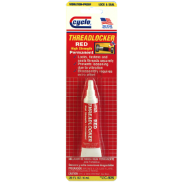 Cyclo 6ml Red High Strength Permanent Thread Locker