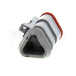 DEUTSCH 3 PIN CONNECTOR HOUSING (SUITS FEMALE TERMINALS) (PACK OF 50)
