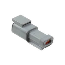 DEUTSCH DTM MINATURE 2 PIN FEMALE CONNECTOR WITH RESISTOR