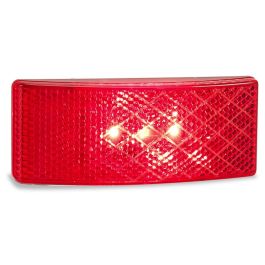 LED 12-24V Red Rear End Outline Marker/Reflector Light (Blister Pack Of 1)