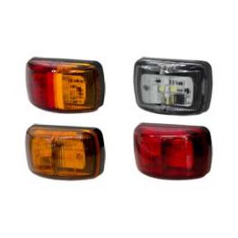 Whitevision 9-33V White Front End Outline LED Marker Light