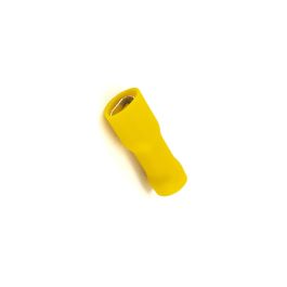 Utilux Yellow Fully Insulated Female Crimp Terminal Pack