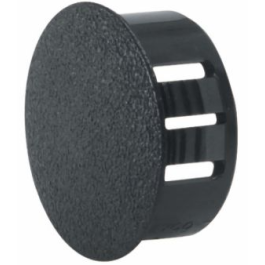 Heyco 1" Black Dome Plug (Pack Of 100)