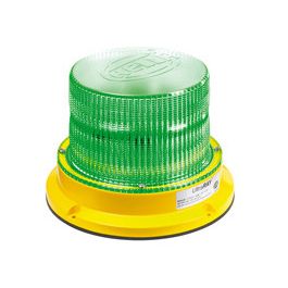 Hella 12-30V Ultr-Ray Green LED Warning Beacon