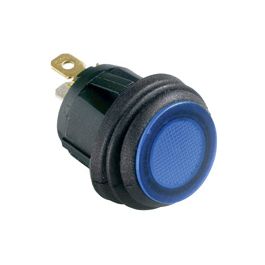 Hella 24V Blue Compact LED Rocker Switch