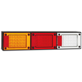 LED 12-24V LH COMBINATION TAILIGHT WITH REVERSE TO SUIT HARNESS SYSTEM