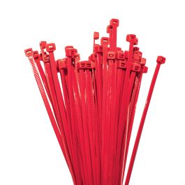 KT 200mm X 4.8mm Red Cable Tie (Pack Of 100)