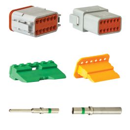 Kt 12 Pin Deutsch Complete Connector Kit