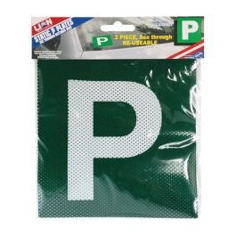 Lion 2 Piece Green Static See Through P Plate Set