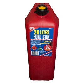 Lion Red 20L Plastic Fuel Container With Flexible
