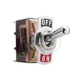 Britax SPST On/Off Metal Toggle Switch