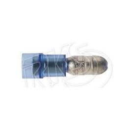 Hella Blue Hi-Temp Male Bullet Crimp Terminal (Blister Pack Of 10)