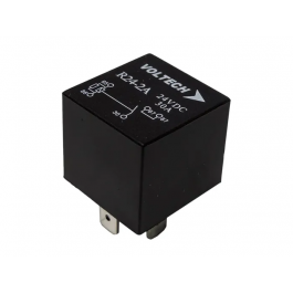 Voltech 24V 30 Amp 5 Pin Resistor Protected Normally Open Relay