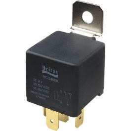 Britax 12V 40/60 Amp 5 Pin Resistor Protected Change Over Relay