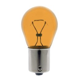 Hella 24V 21W BAU15S Amber Globe