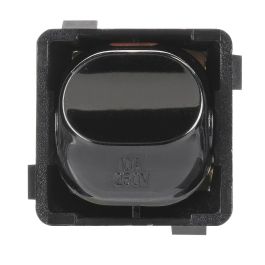 Projecta Black 10 Amp 2 Way Double Pole Switch