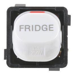Projecta White 10 Amp 2 Way Double Pole Fridge Switch Mechanism (Pack ...
