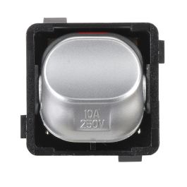 Projecta Silver 10 Amp 2 Way Double Pole Switch