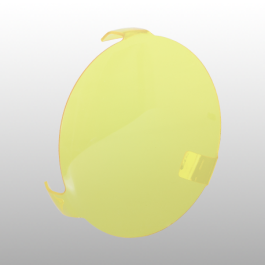 LED Yellow Lens Cover To Suit Tir9 Driving Lights